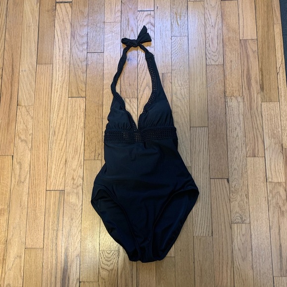 Robin Piccone | Swim | Robin Piccone One Piece Mesh Panel Swimsuit ...